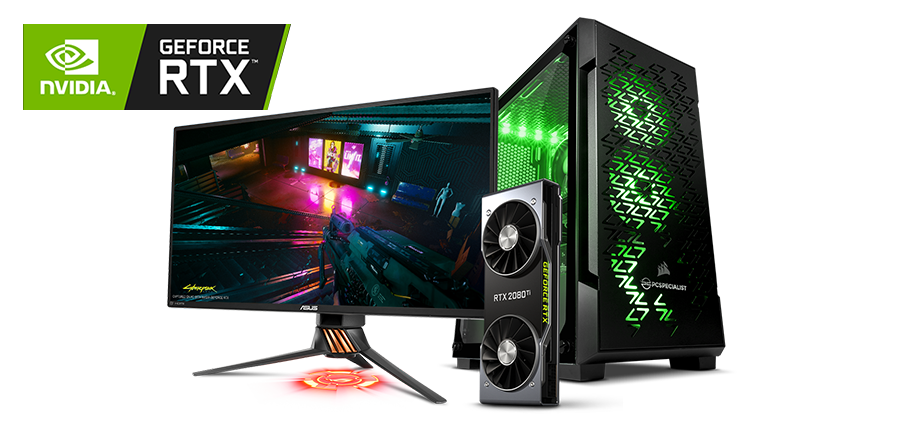 PCSPECIALIST - Configurar a PC en Nvidia de alta gama