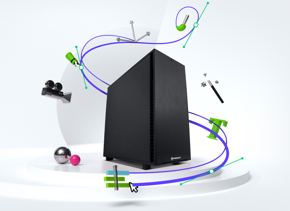 PCSPECIALIST - Configurar a PC en Nvidia Studio de alta gama