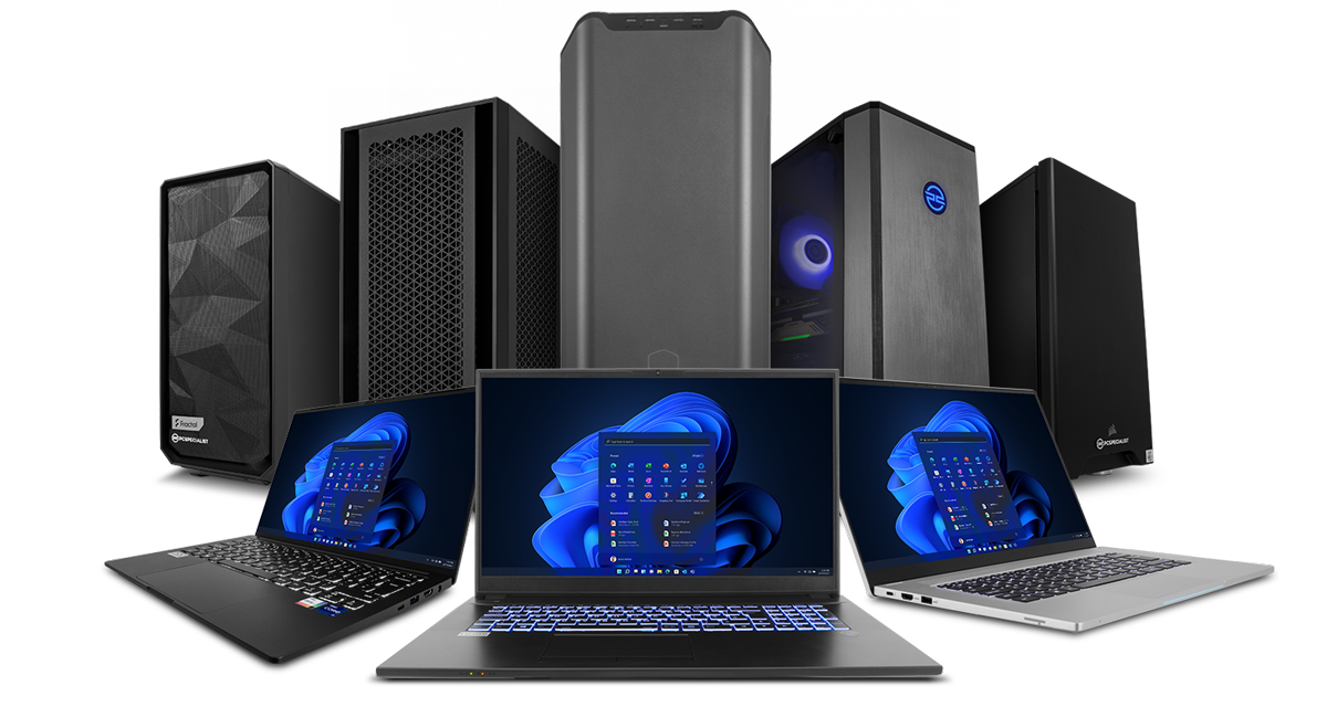 PCSPECIALIST - Configurar a PC en Windows 11 Pro de alta gama